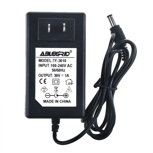 AC 100-240V DC 30V 1A Adapter Charger Power Supply 5.5mmx2.5mm US Plug ...