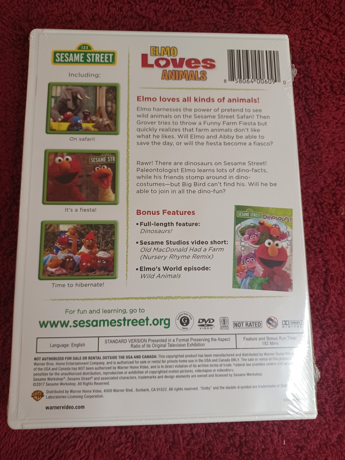 Sesame Street: Elmo Loves Animals [DVD] DVDs 858064006090 | eBay
