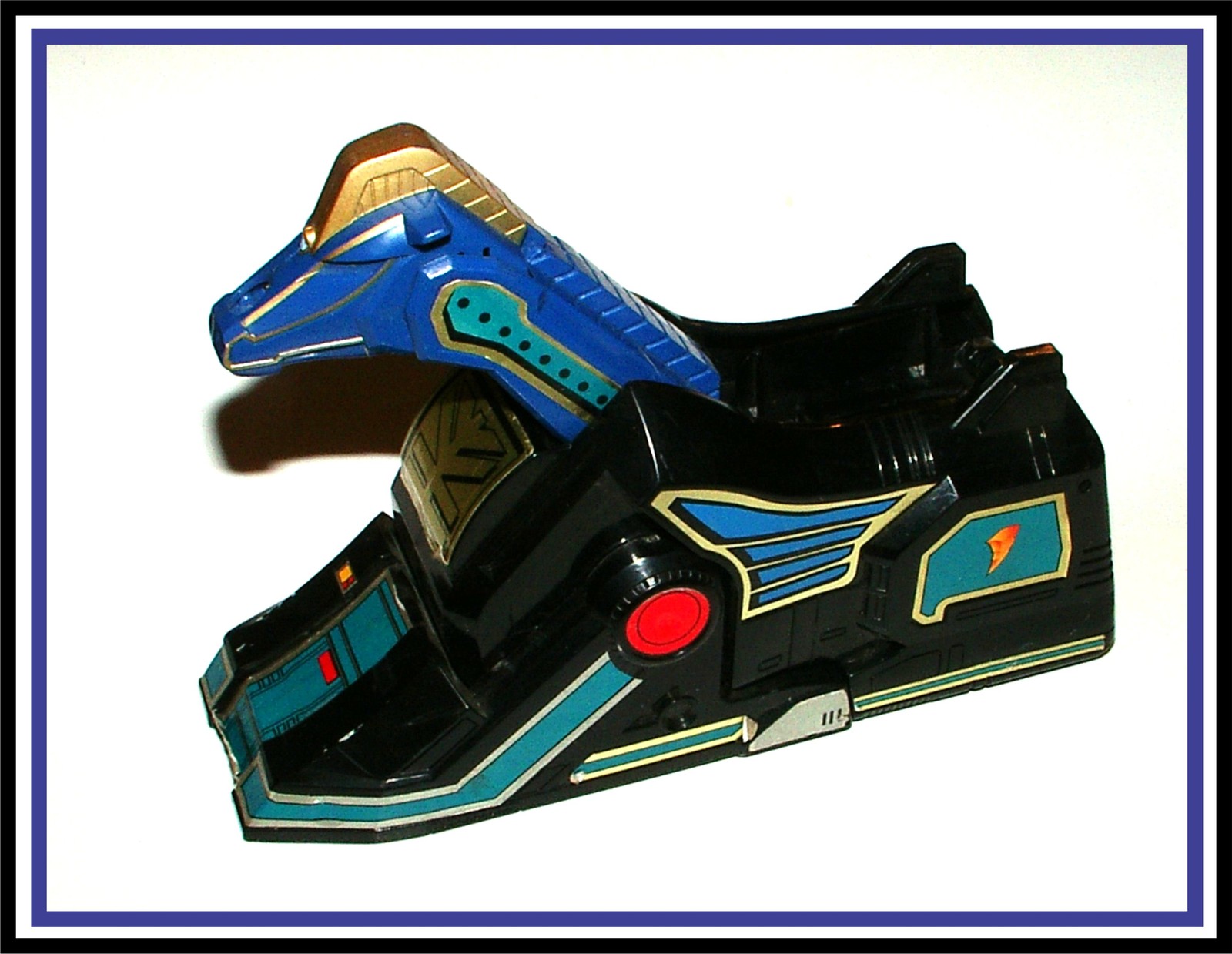 Mighty Morphin Power Rangers _ Thunderzord Assault Team Megazord _ Blue ...