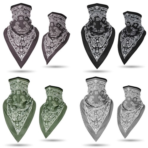 Motorcycle Headwear Outdoor Sports Neck Cover Balaclava Bandana Scarf ...