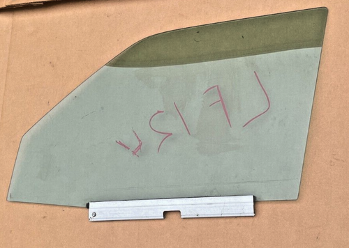 Mercedes w124 window glass pane LEFT FRONT 300E 260E 300D 300TD 300TE ...