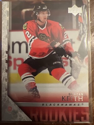 Duncan Keith 2005-06 UD Young Guns Rookie Chicago Blackhawks RC HOF | eBay