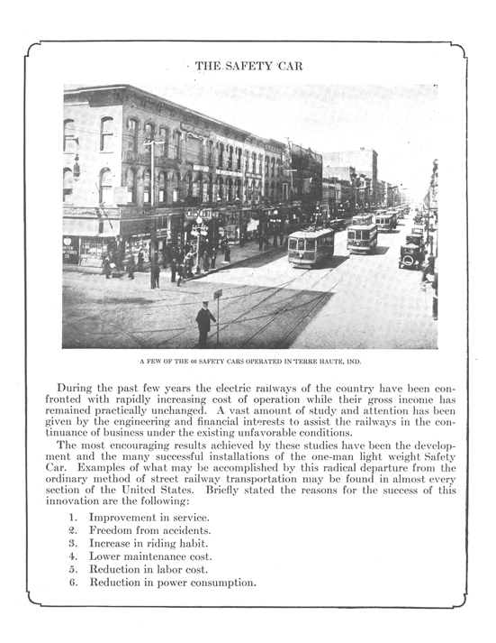 BIRNEY CAR Safety STREETCAR / TROLLEY G.E. Book Reprint | eBay