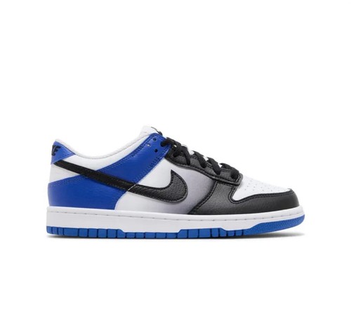 Size 4y - Dunk Low Gradeschool Game Royal Black Fade 2024 Authentic ...