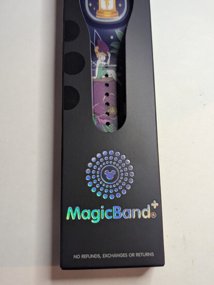 Disney Parks Tinker Bell Lamp Peter Pan Magic Band+ Plus New Unlinked ...