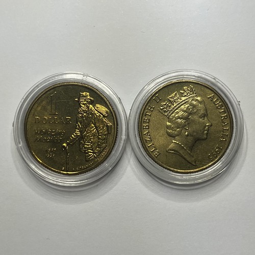 1995 One Dollar $1 Coin - Waltzing Matilda - S Mint Mark Ex RAM Card | eBay