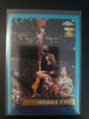 2002 Topps Chrome Shaquille O’Neal NBA Finals MVP #1🔥 | eBay