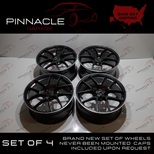 Set of Four (4) Wheels Rims Brand New 19" 19 Inch 5x112 8/9J Matte ...