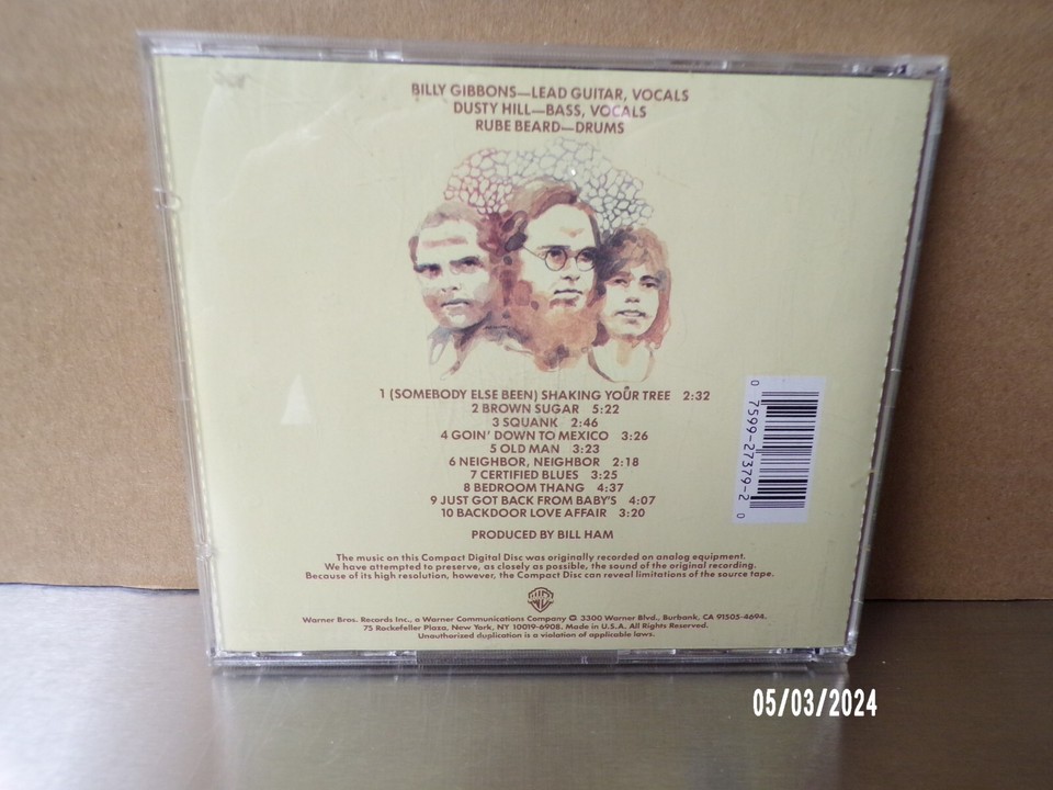 ZZ Top – First Album (CD, US, Warner Bros) EXC DISC | eBay