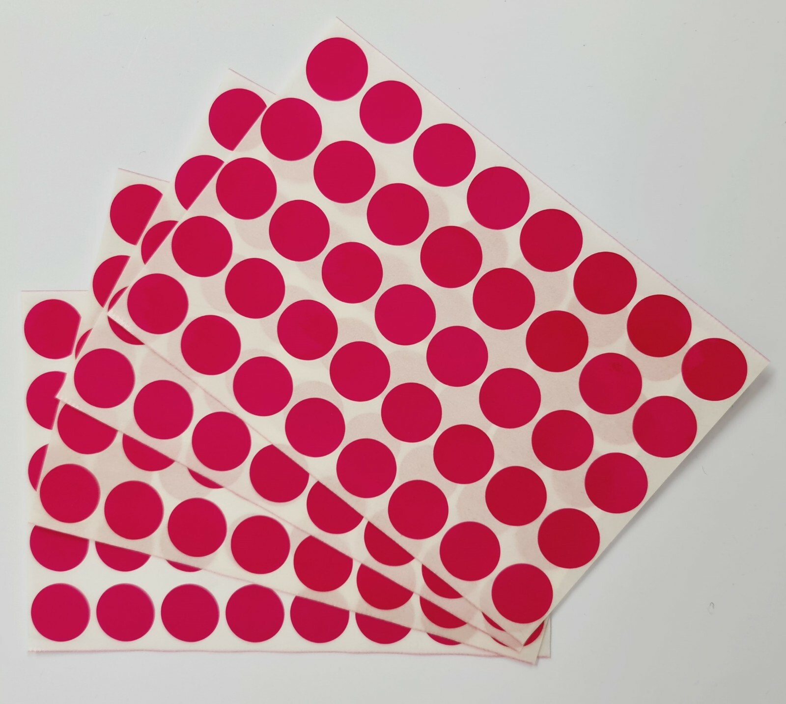 20mm - Coloured Dot Stickers Round Spot Circles Dots Paper Labels *20 ...