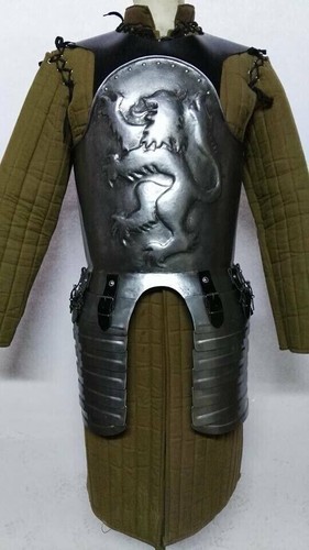 Medieval 18 Gauge Steel Medieval Breastplate Knight Cuirass With Tasset ...