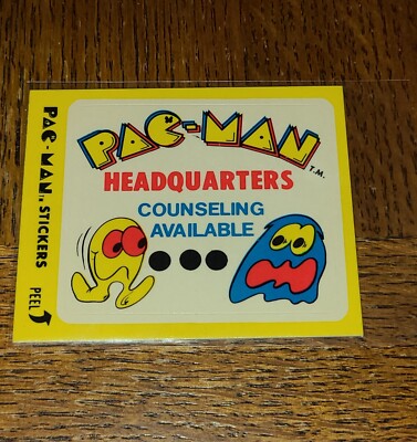 PAC-MAN 1980 FLEER STICKERS #12 OF 54 | eBay