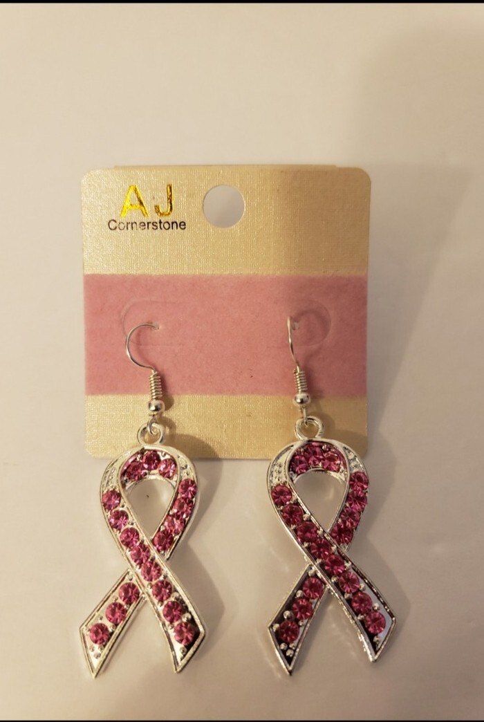 Breast Cancer Awareness Pink Ribbon Rhinestone | eBay
