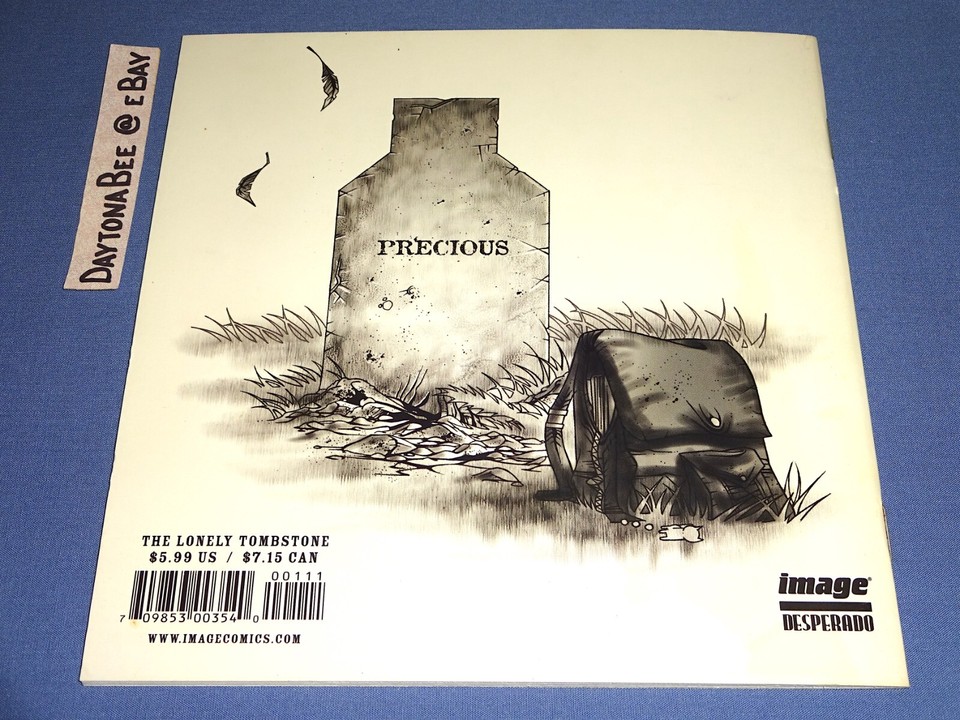 The Lonely Tombstone 2005 Steve Niles Nikki Benjamin Roman Image Comic ...