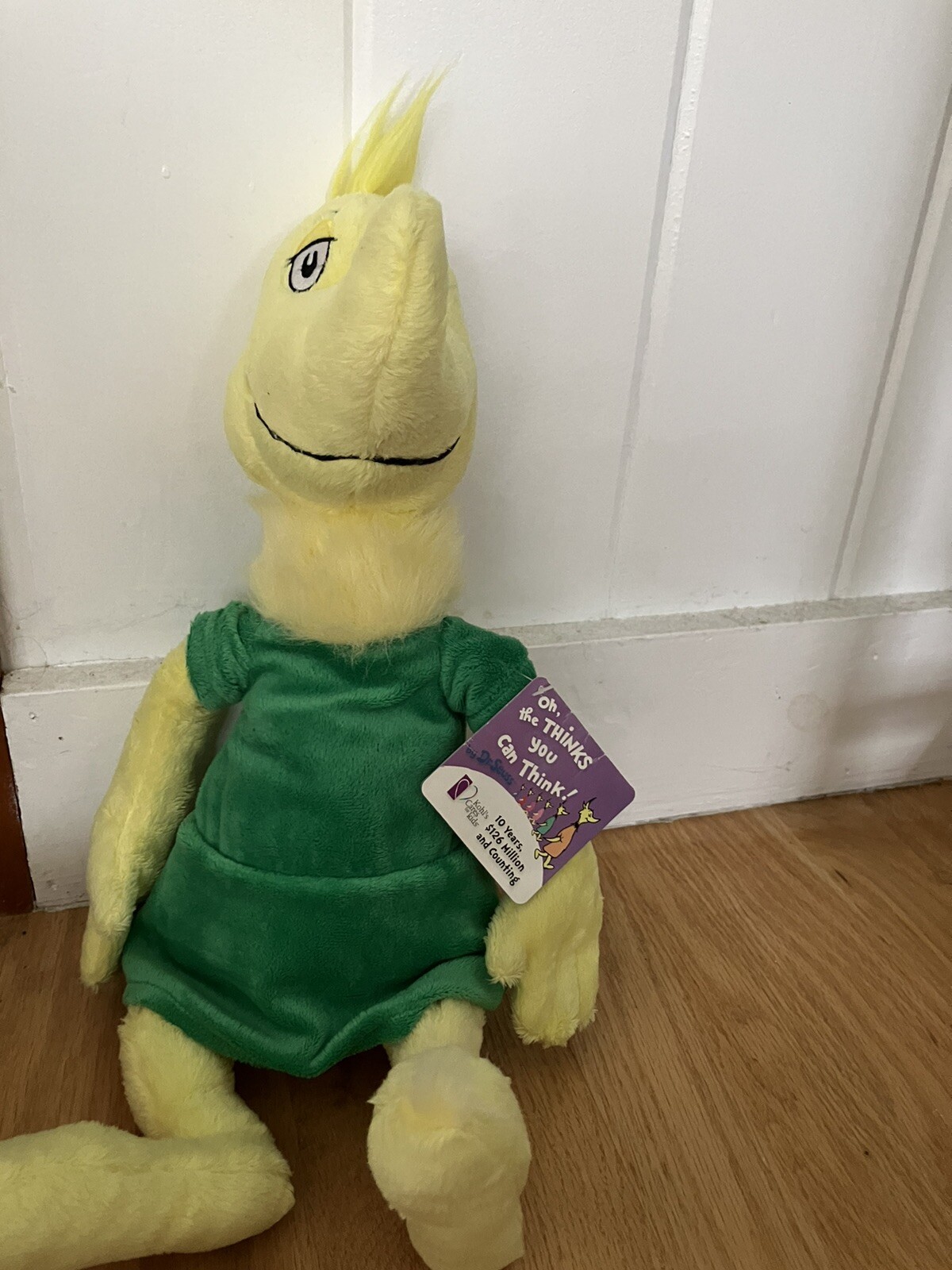 *NWT* Kohls Cares 2005 Dr. Seuss Yellow Sneetches Sneetch 17" Plush | eBay