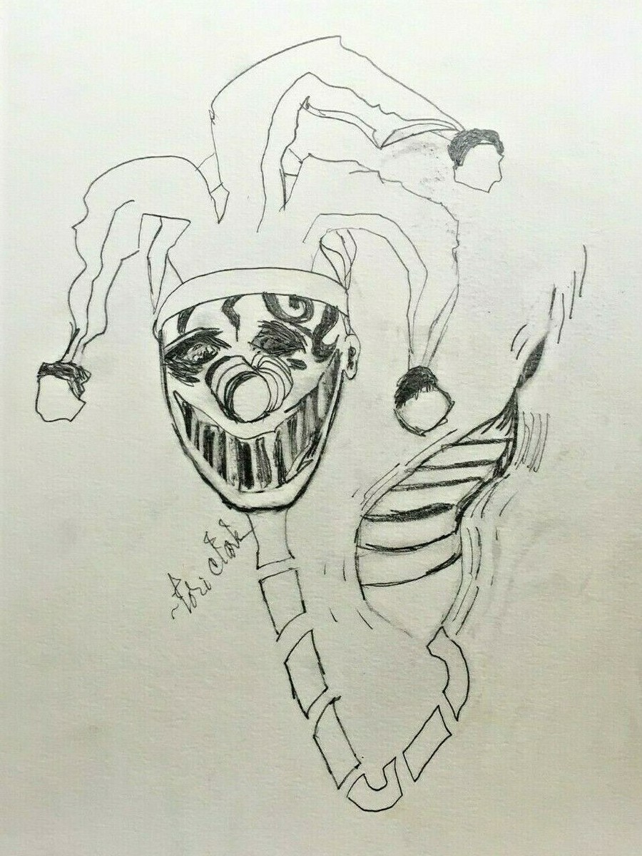 Cool Jester Drawings