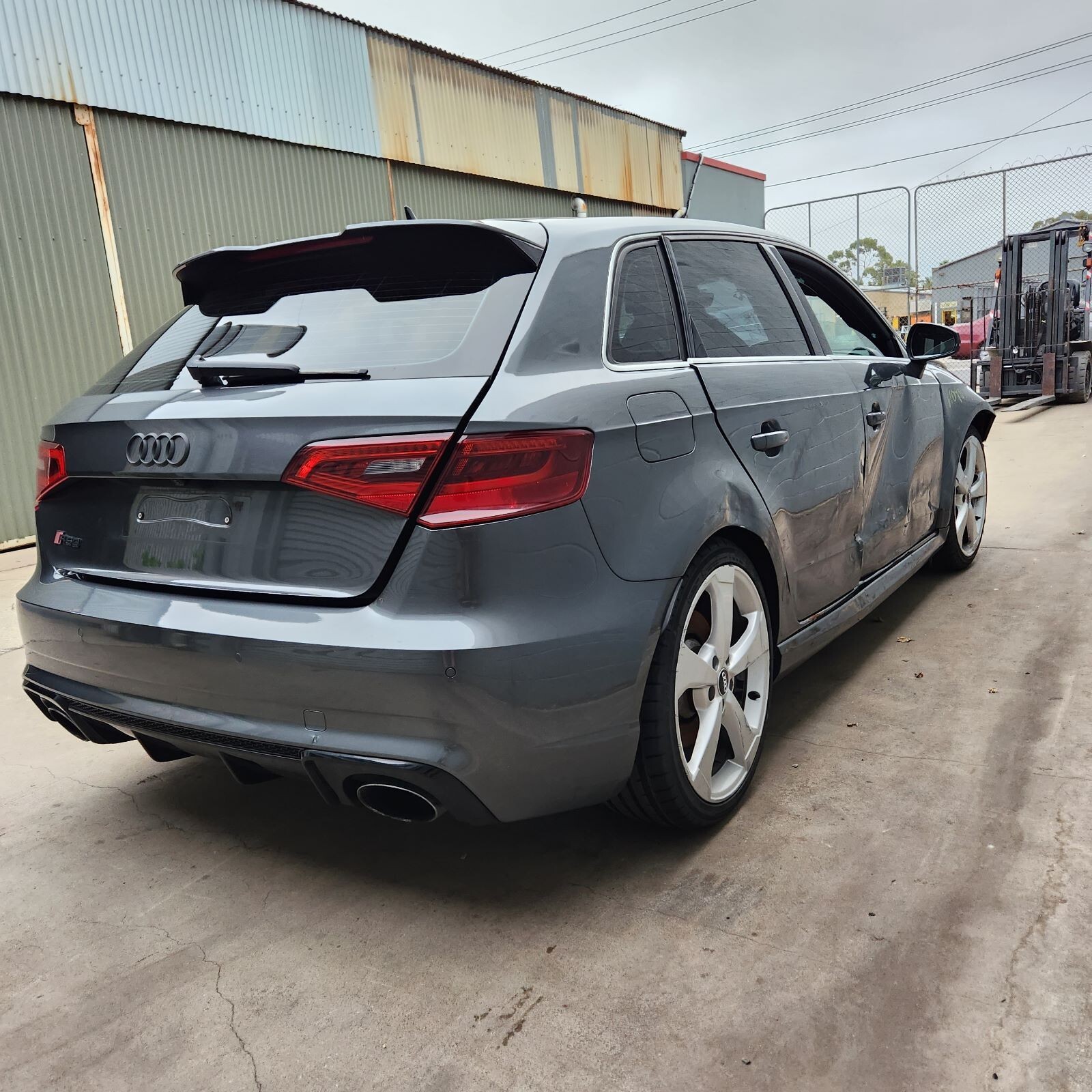 Audi RS3 8V LED Tail Light Right Inner 8V4945094A | eBay