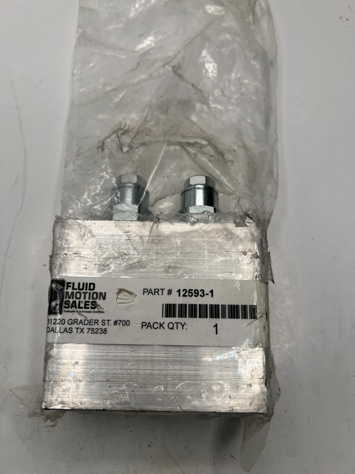(QTY 1) Fluid Motion Sales 12593-1 Hydraulic Valve Hydraforce Sun ...