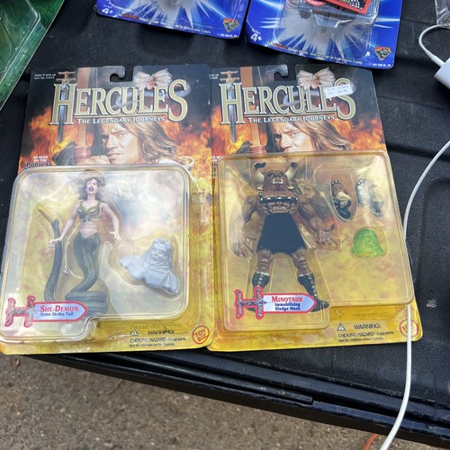 2 Hercules the Legendary Journeys figures She-Demon &Minotaur Action ...
