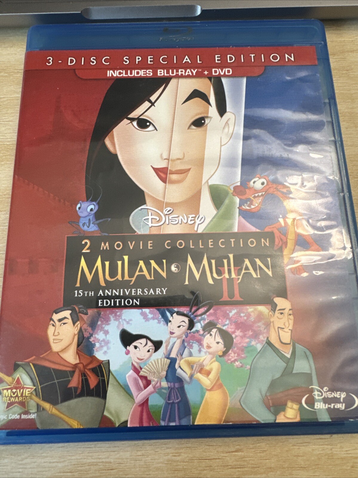 Mulan/Mulan II - 2 Pack (Blu-ray/DVD, 2013, 3-Disc Set, Special Edition ...