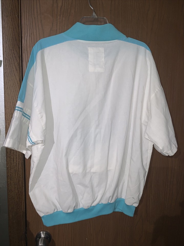 Vintage Gitano Shirt Extra Large Blue Abstract Surf Skate Wave Beach ...