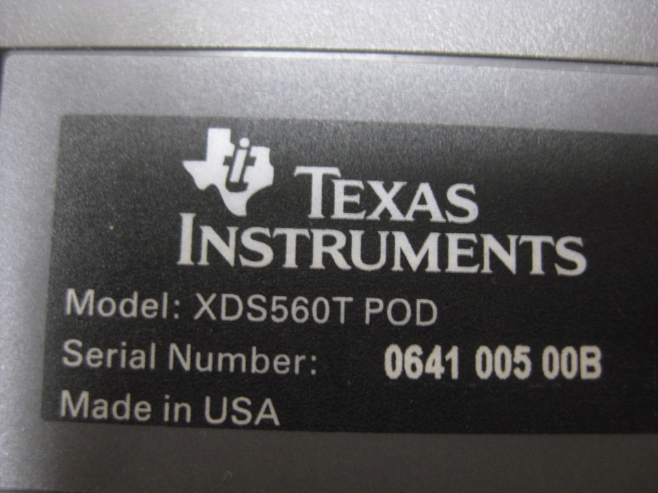 Texas Instruments XDS560T POD Emulator Module | eBay
