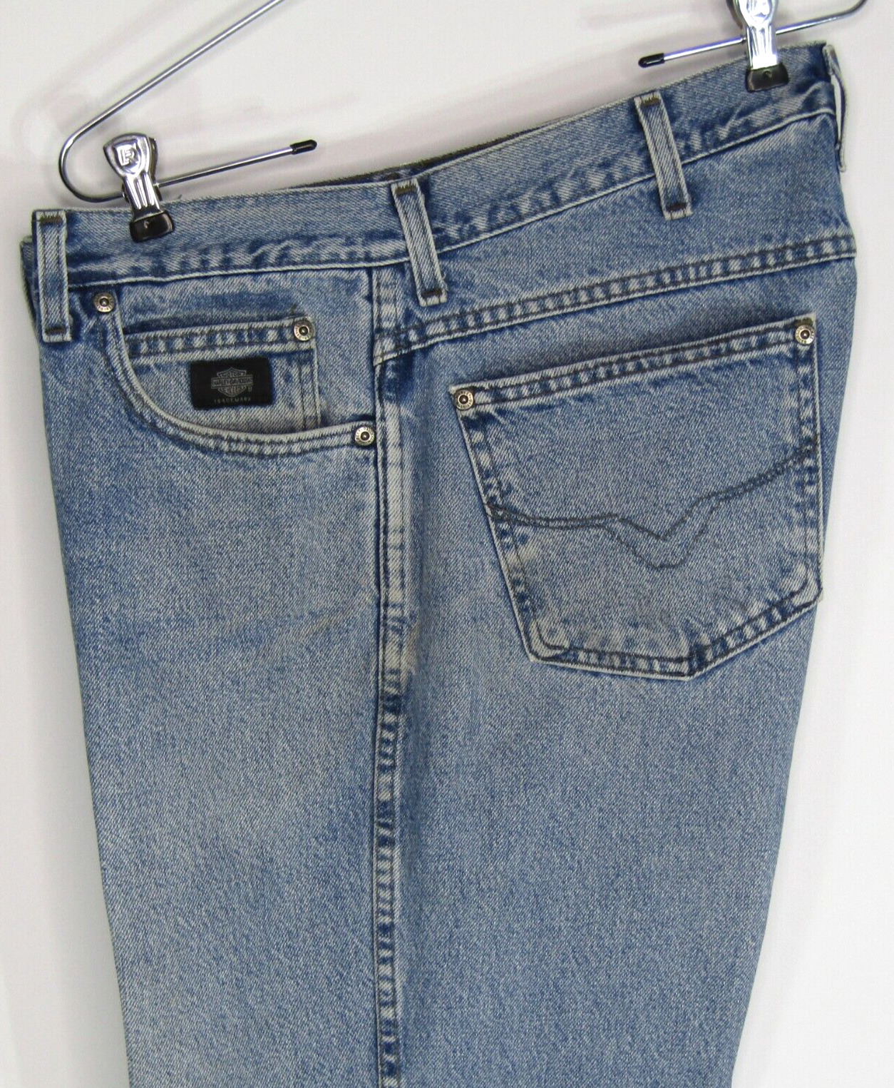 Harley Davidson Men's Traditional Fit Denim Jeans Siz… - Gem