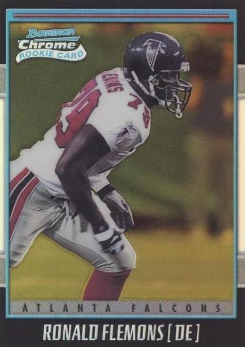 2001 Bowman Chrome - Rookie Refractor Ronald Flemons #245 Gold ...