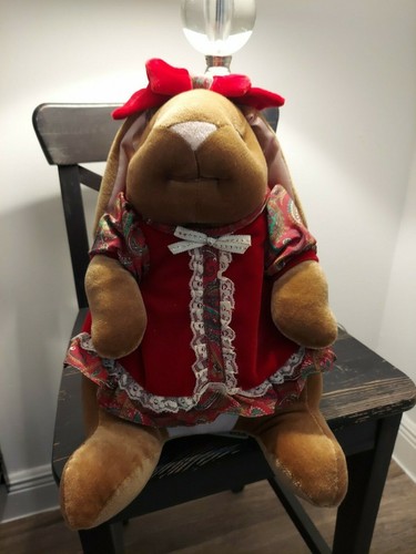 Velveteen Rabbit Toys'R'Us Exclusive X-Mas Girl Bunny 14" Plush ...