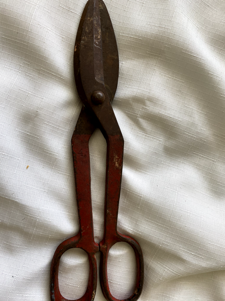 Vintage Tin Snips Drop Forged Solid Steel Metal Shears Rare USA 12” | eBay