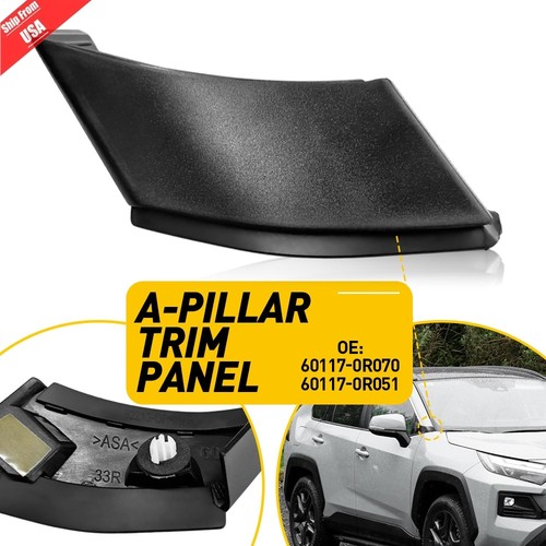 Right A-pillar Trim Panel Cover For Toyota For RAV4 2019-2020 2023 ...