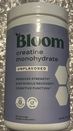 Bloom Nutrition Creatine Monohydrate Powder-unflavored-Micronized ...
