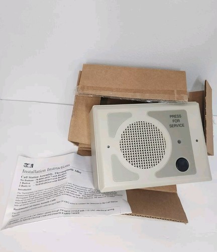 Vintage 3M Brand Call Box Assembly Intercom Thermoplastic Alloy Speaker ...