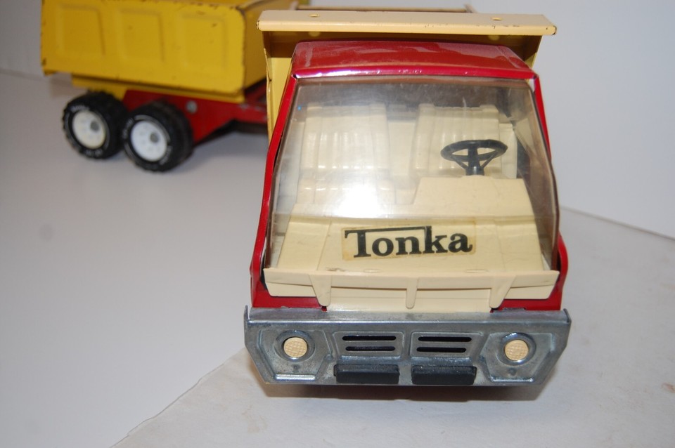 Tonka Gas Turbine Dump Truck with Pup Trailer | eBay