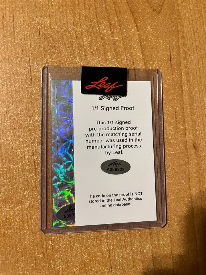 2023 Leaf Metal Football - Kayshon Boutte - Pink State Pride Proof Auto ...