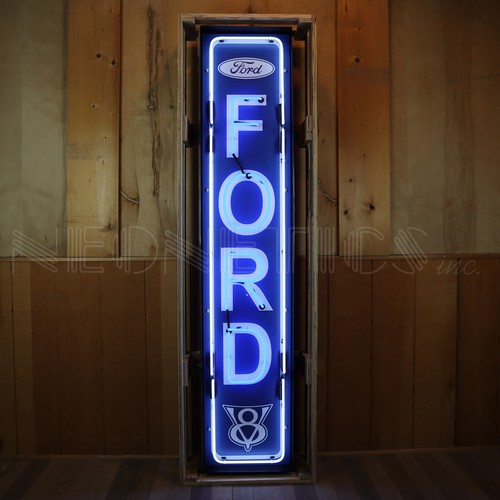 2 Neon sign Ford Trucks Mustang F-150 V8 F150 F100 F350 wall lamp light ...