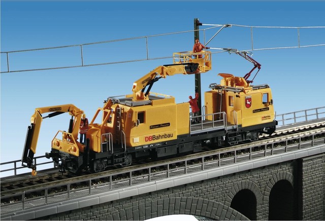 Kibri 16082 HO Scale Overhead Catenary Maintenance Vehicle Kit ...