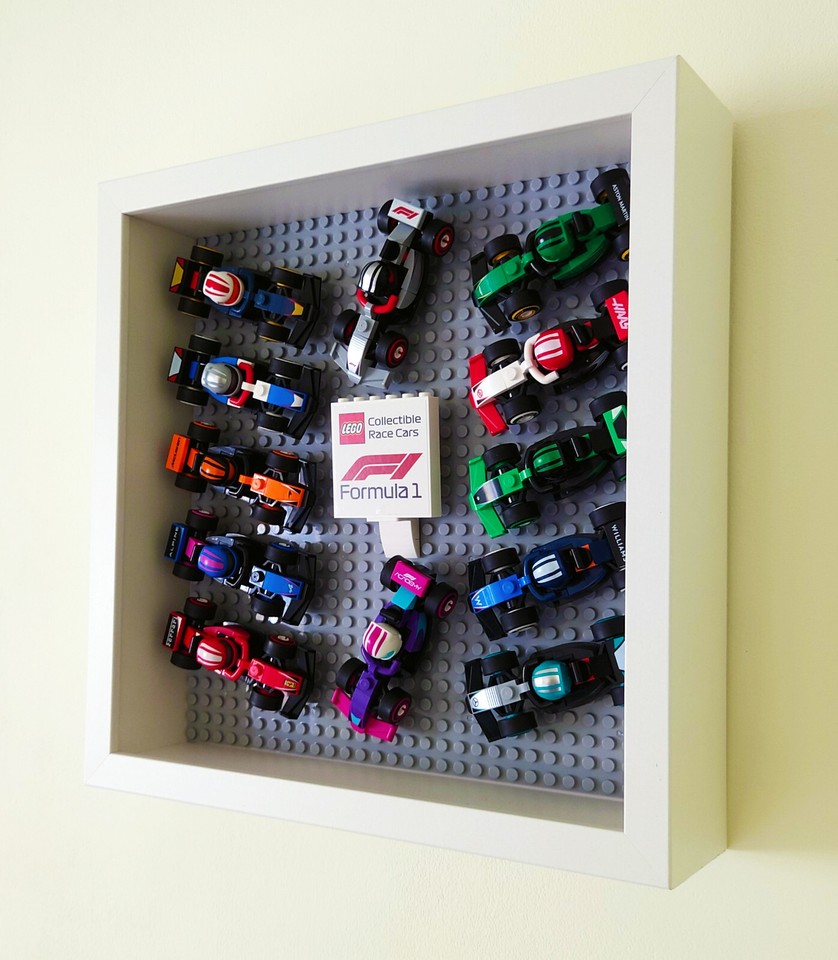 Display Case Frame Storage for LEGO F1 Collectible Race Cars 71049 ...