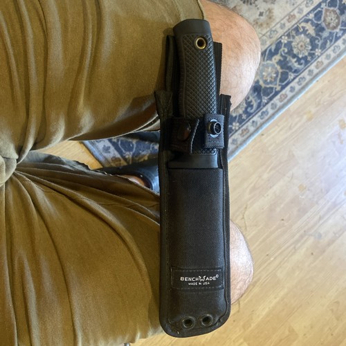 Benchmade 510 Rant Pardue Fixed Blade Knife Rare Discontinued | eBay