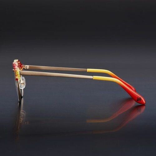 Demon Slayer Kimetsu no Yaiba Kyojuro Rengoku Model Glasses Frame Japan ...