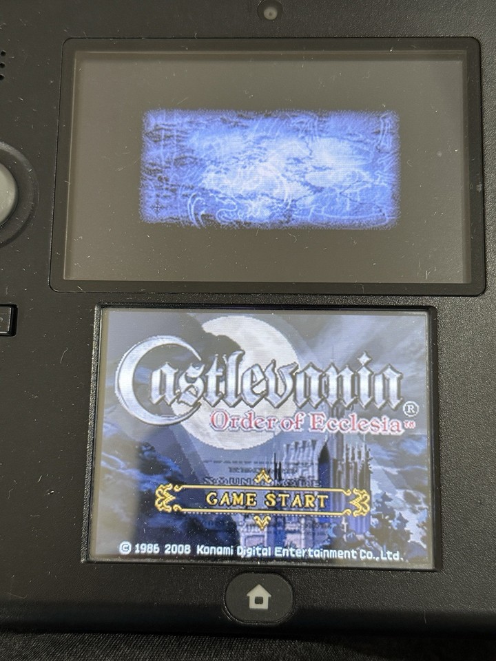 Castlevania Order of Ecclesia "Level 96 Save" - Nintendo DS, 2DS, USA ...