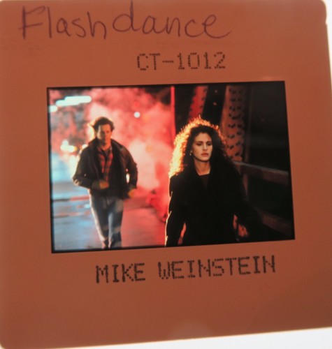 FLASHDANCE CAST Jennifer Beals Michael Nouri Lilia Skala Lee Ving SLIDE ...