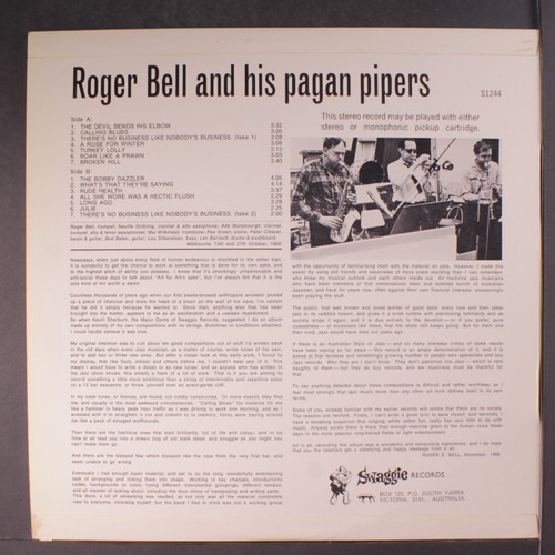 roger bell: roger bell and his pagan pipers SWAGGIE 12" LP 33 RPM | eBay