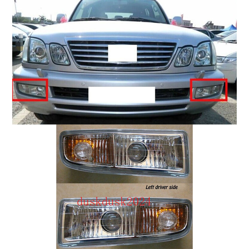 2x Both Sides For Lexus LX470 1998-2007 Front Fog Light Lamp Housing ...
