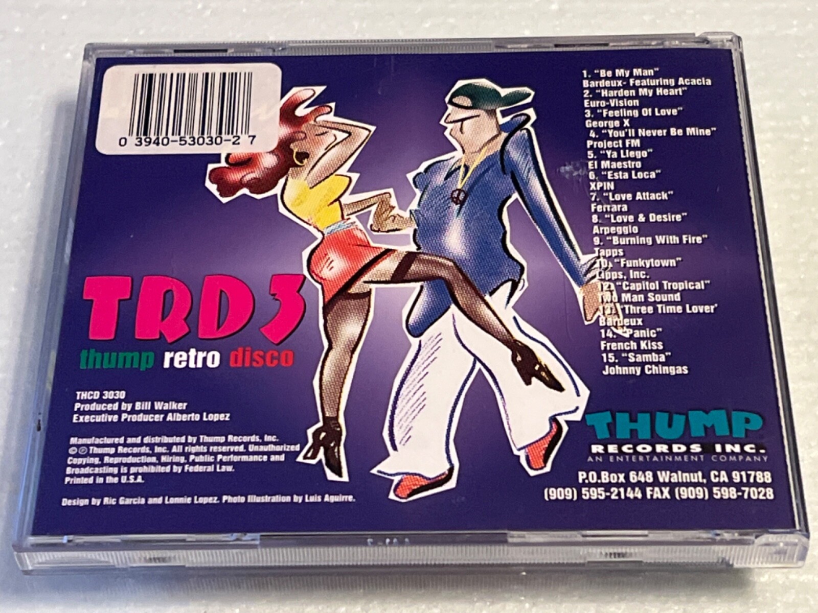 TRD, Vol. 3: Thump Retro Disco by Various Artists (CD, Thump Records ...