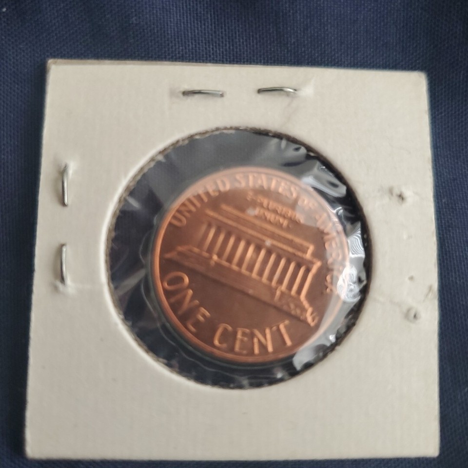 1982-D 1C RD Small Date Zinc Lincoln Memorial One Cent Pristine ...