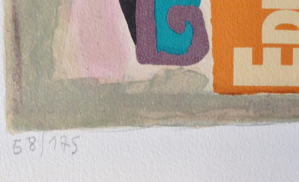 MAYEU PASSA Le38 Hand Signed Lithograph Vtg. French Listed Artist ...