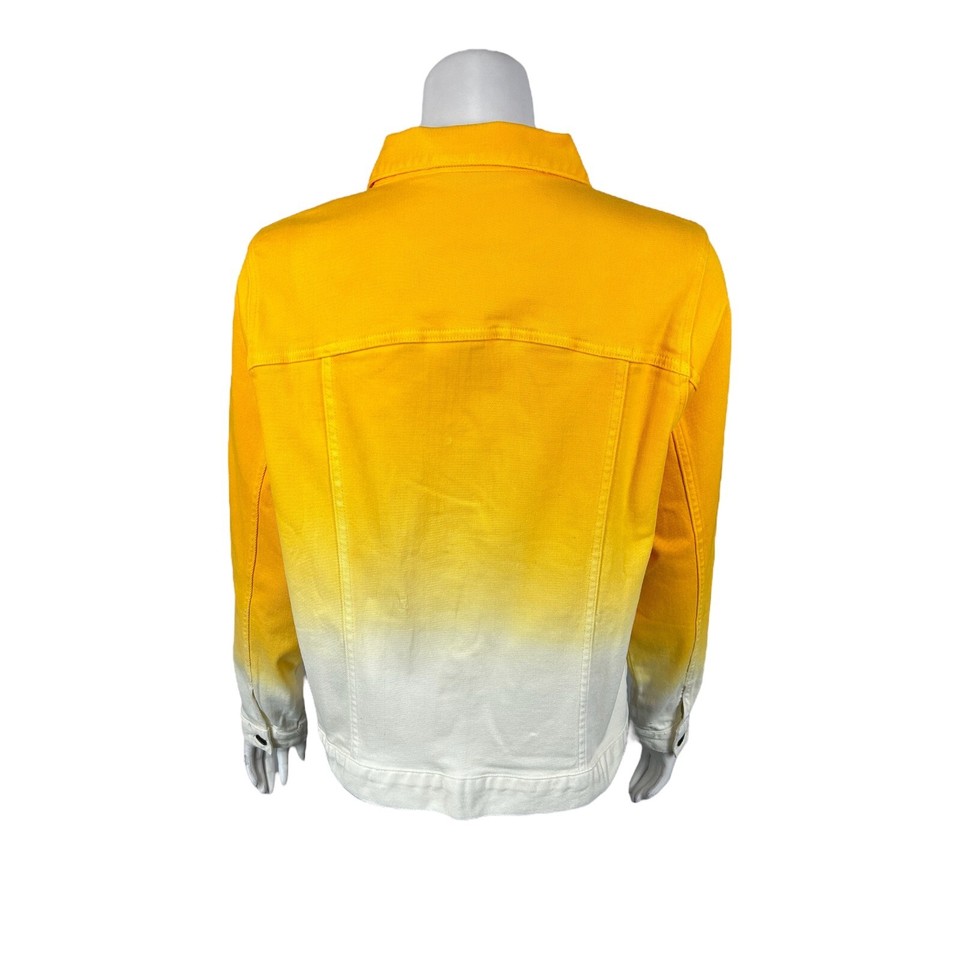 Women with Control Women;s My Wonder Denim Dip Dye Jacket Sunshine ...