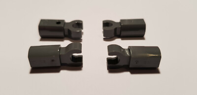 LEGO® 4 x 11090 Stangen Halter mit Clip dunkelgrau 6015890 (#SW15 ...