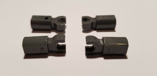 LEGO® 4 x 11090 Stangen Halter mit Clip dunkelgrau 6015890 (#SW15 ...